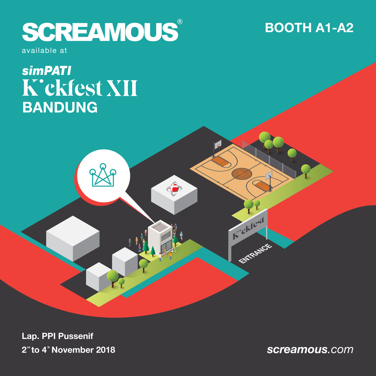 Kickfest Bandung 2018 – Screamous / Daily Wear