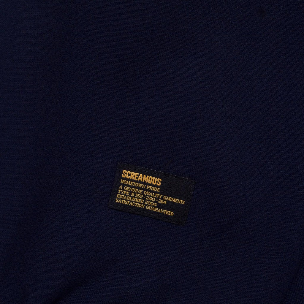 Crewneck OVERSIZED ALIEN MUSH NAVY BLUE – Screamous / Daily Wear