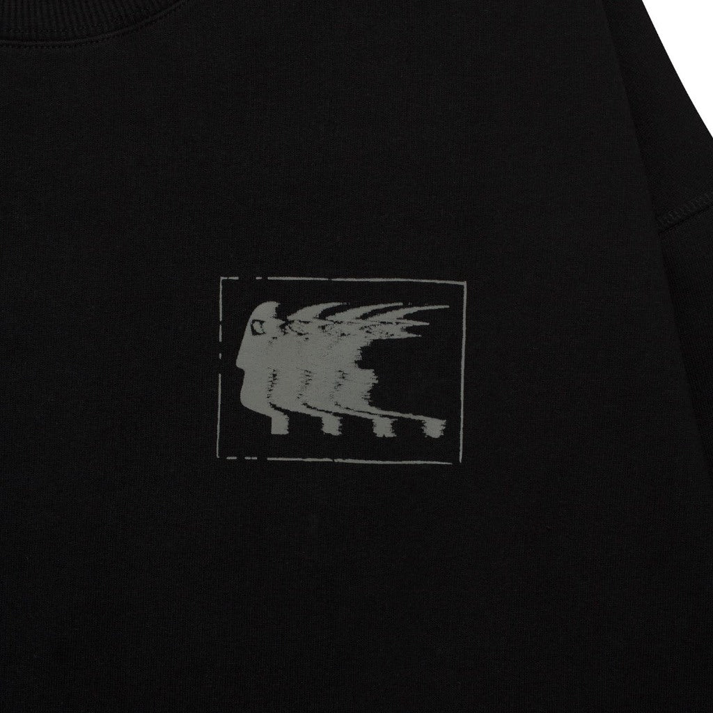 Crewneck OVERSIZED APEX HUMANISM BLACK – Screamous / Daily Wear