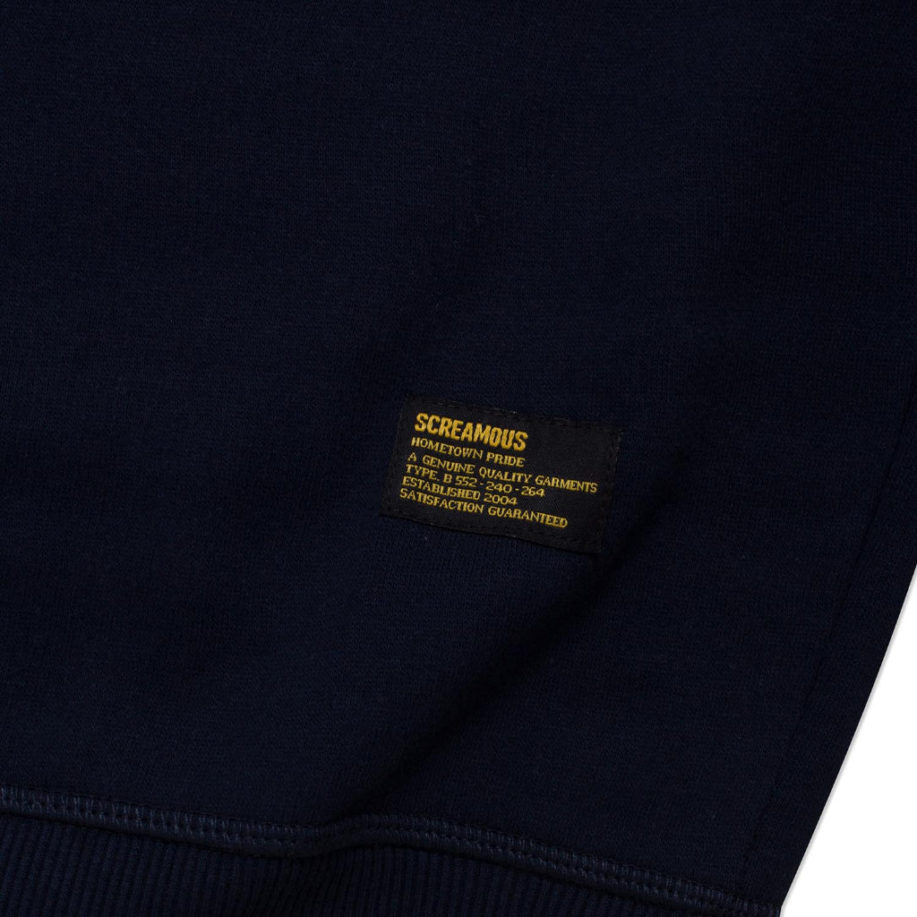Crewneck BOLD CROWN NAVY BLUE – Screamous / Daily Wear